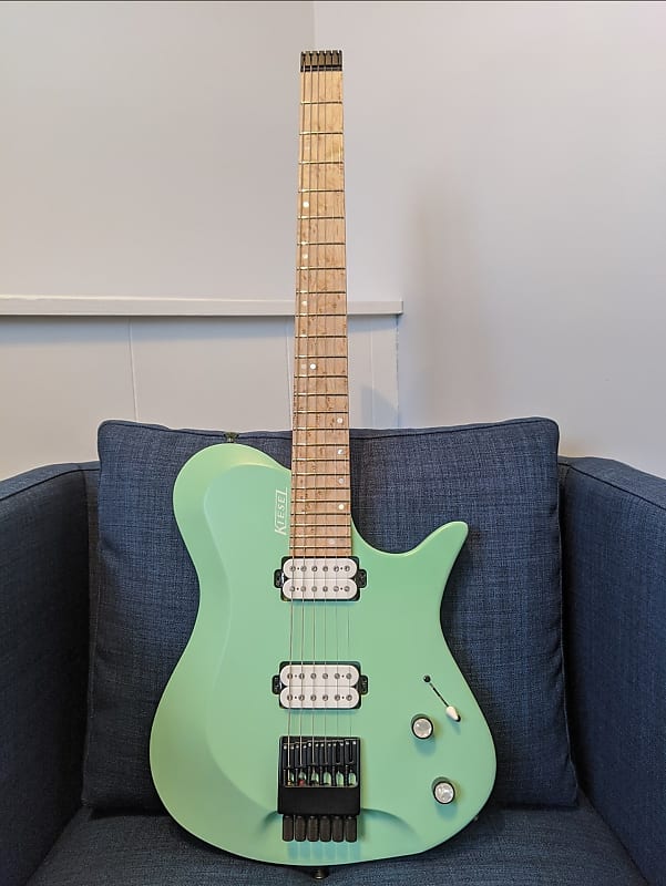 Kiesel Zeus 6 String Guitar Surf Green | Reverb