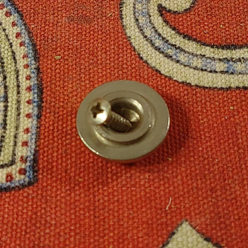 VINTAGE 1966 FENDER BASS STRING TREE w/ SCREW - 1966 | Reverb