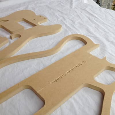 72 Thinline - Guitar Router Template Set - 1/2" MDF CNC - | Reverb