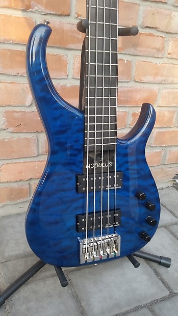 Modulus Q5 Bass Quantum, Graphite Neck. w/ OHSC Seymour | Reverb