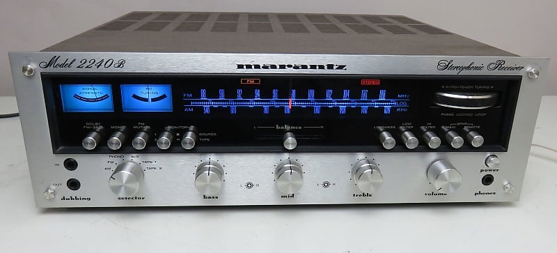 MARANTZ 2240B STEREO RECEIVER SERVICED FULLY RECAPPED WORKS | Reverb