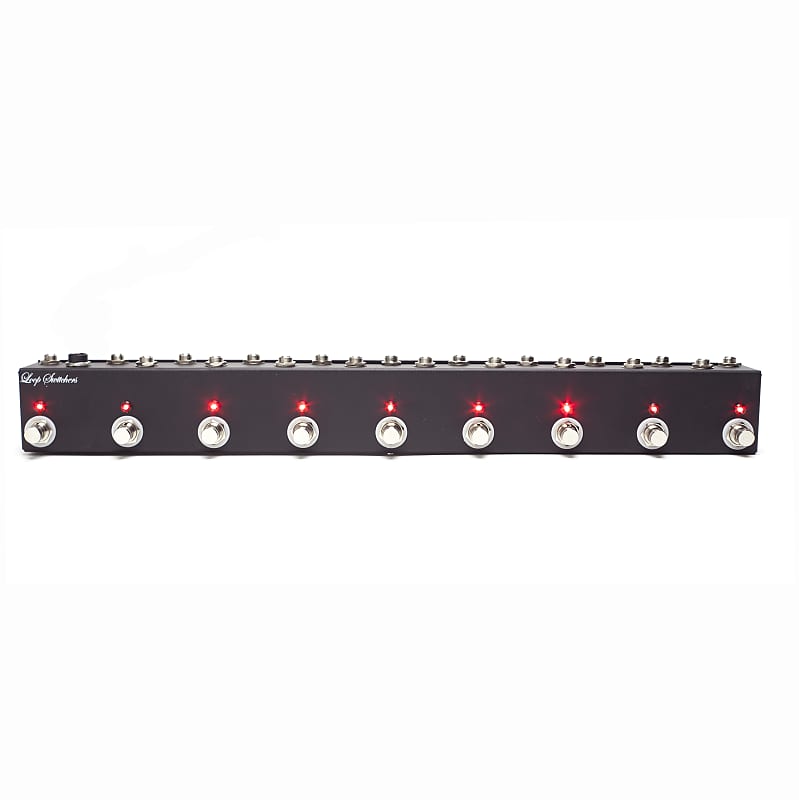 True Bypass Looper Pedal Loop Switchers 9 channel Clickless | Reverb