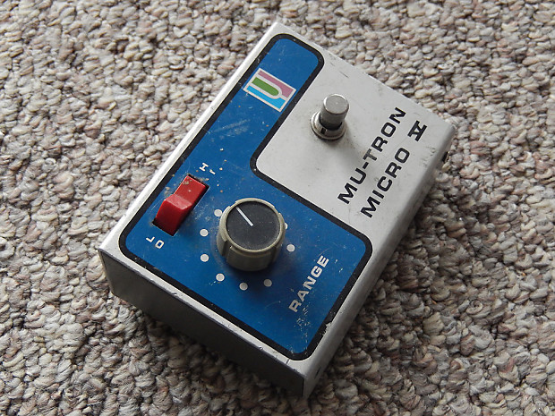 Mu-Tron Micro V 1970's Blue/silver | Reverb