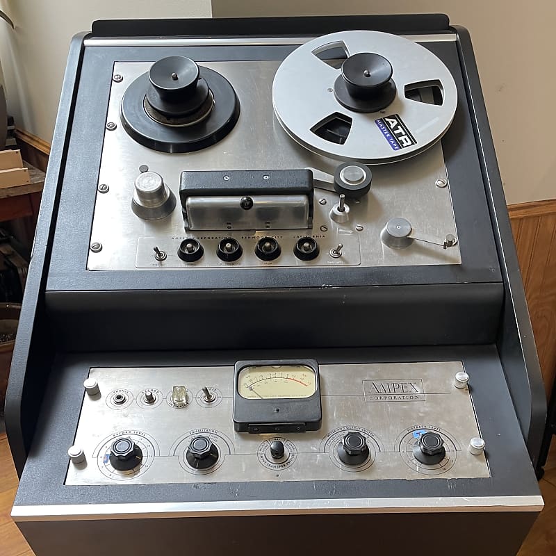 Ampex 351 1960 1/4” Mono Fulltrack tube tape machine | Reverb