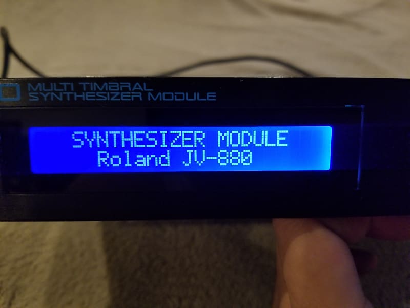 Roland JV-880 Multi Timbral Synthesizer Module With New | Reverb