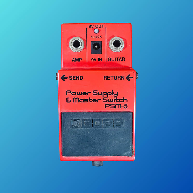 Boss PSM-5 Power Supply & Master Switch (Black Label) 1982 - | Reverb