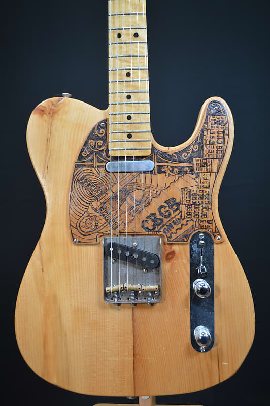 2014 Rick Kelly Telecaster - Natural Pine/Maple w/ HSC | Reverb
