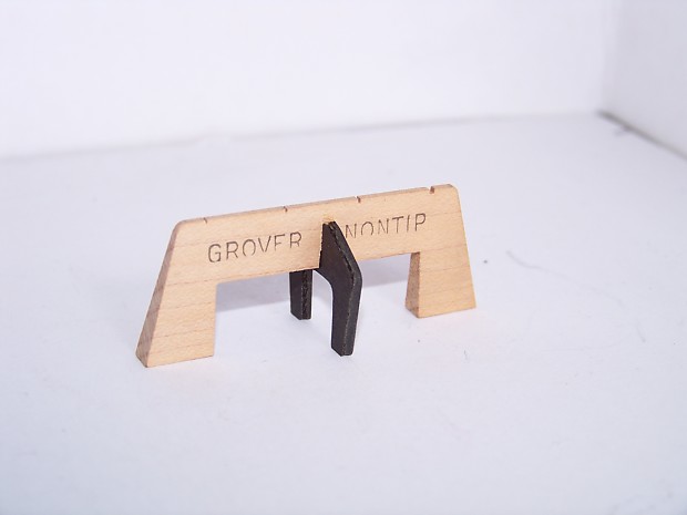 Pre-War Grover “Non-Tip” Maple Bridge with stabilizer 4 | Reverb