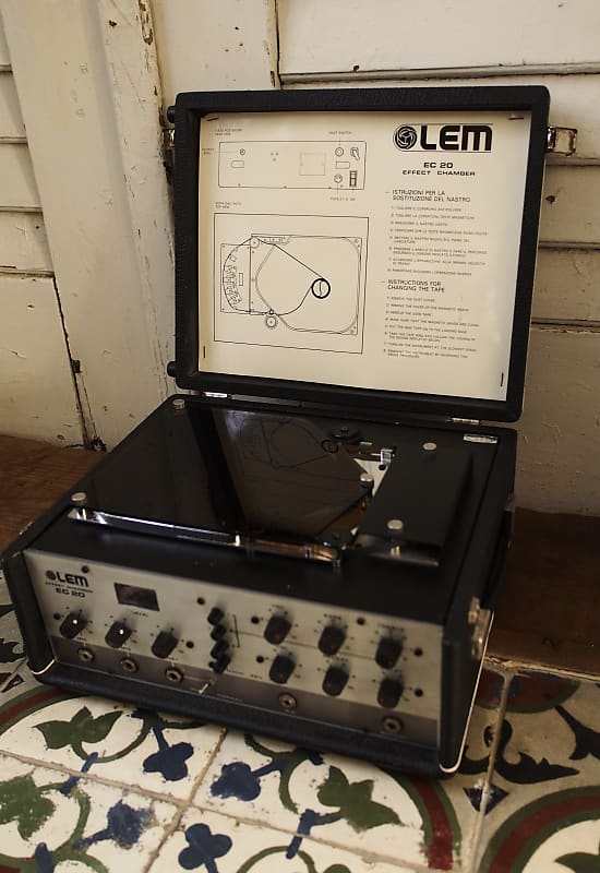 LEM EC-20 Effect Chamber Tape Echo 1970s - Italian Space Echo | Reverb