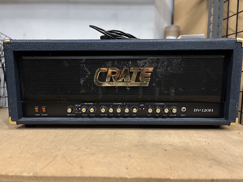 Crate Blue Voodoo 120H Blue Tolex | Reverb