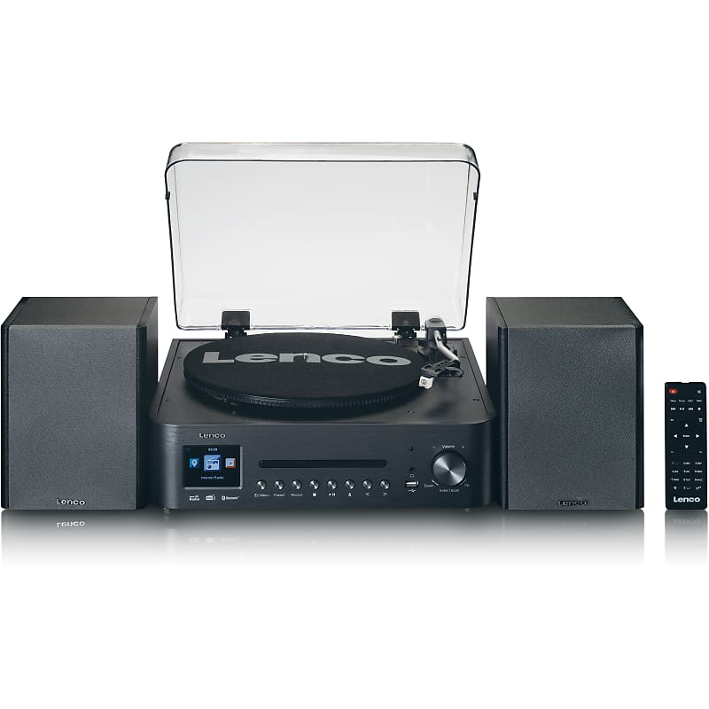 Lenco MC-460 Record/Media Player with Speakers | Reverb