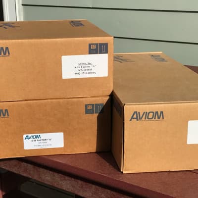 Aviom Personal Monitor Mixing System 1st Gen. Factory | Reverb