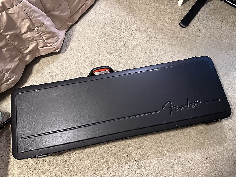 Fender Molded P/J Hardshell Bass Case w/ Key | Reverb