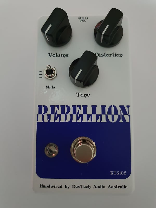 Rebellion (Civil War) Big Muff Effects Pedal - Handmade by | Reverb