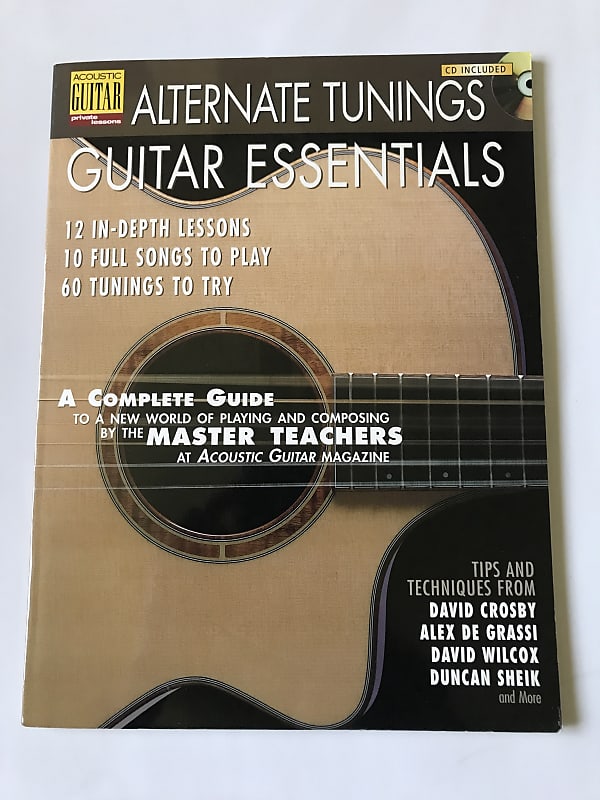 Guitar Essentials: Alternate Tunings w/ CD! | Reverb