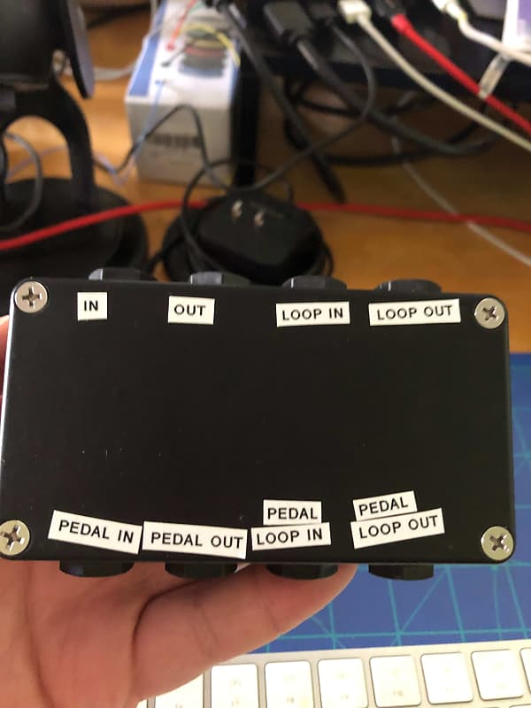 J-MOD 4 Way Guitar Pedalboard Junction Box 1/4 TRS Jacks | Reverb