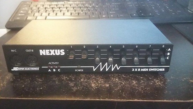 JL Cooper Electronics Nexus 3x8 Midi Switcher | Reverb UK