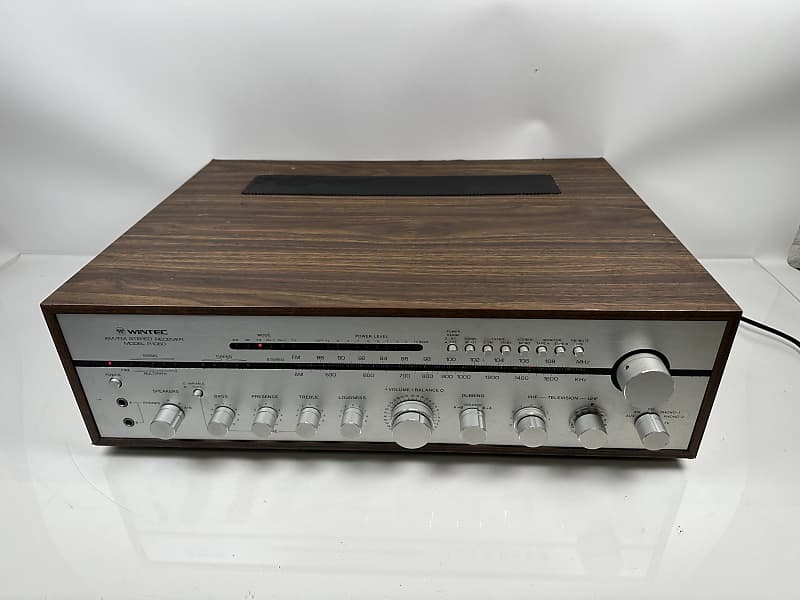 Vintage Wintec R1060 AM FM PHONO AUX Stereo Receiver | Reverb