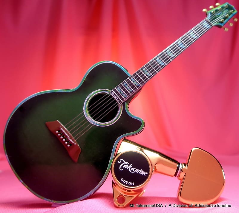 Takamine Pro Series Machine Head TP0516 Tuners Set of 6 / OEM | Reverb