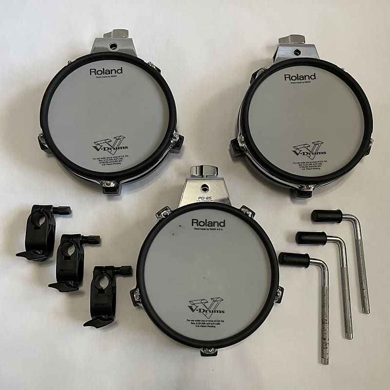3 - Roland Drums PD-85 V-Pad 8" Dual Trigger Mesh Drum Pad | Reverb