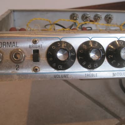 Fender Dual Showman Reverb Amplifier Chassis 1969 - Serviced, | Reverb