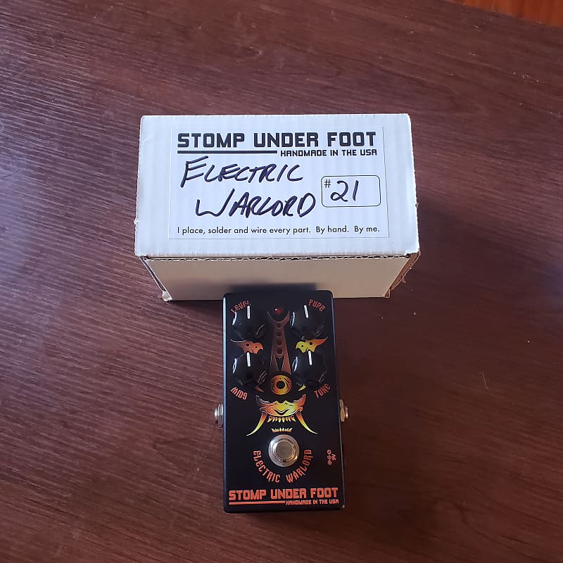 Stomp Under Foot Electric Warlord Lucky #21 | Reverb