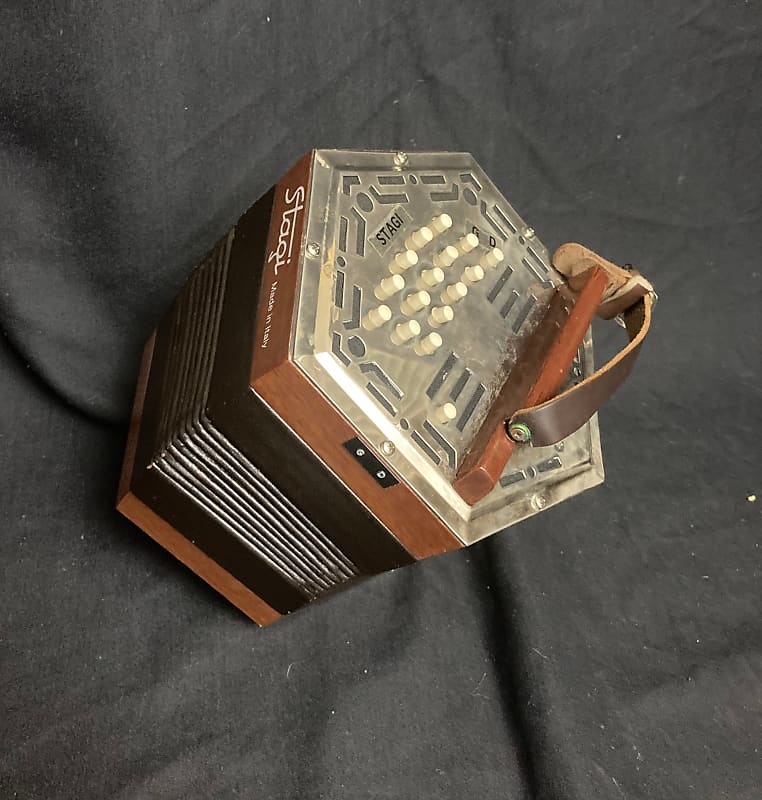 Stagi 30-button Anglo Concertina in G/D (used) | Reverb