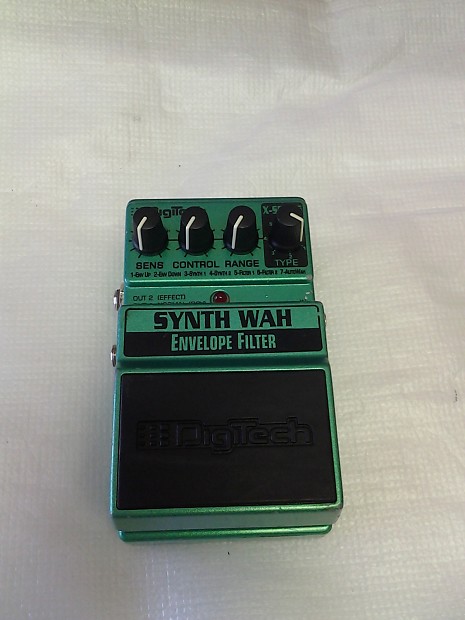 DigiTech Synth Wah Envelope Filter 2005 Green Flake PRICE | Reverb