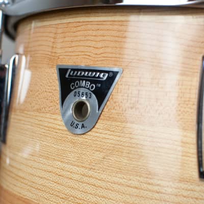 1980s Ludwig "Combo II" Butcher Block Drum Set | Reverb