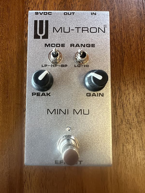 Mu-Tron Mini Mu 2022 - Silver | Reverb