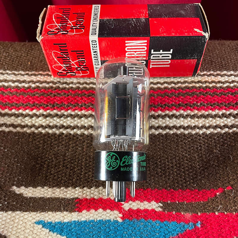 Vintage GE 6L6GC Power Tube Single 6L6 Valve #65 | Reverb