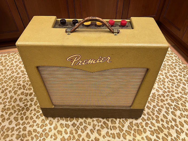 1959 Premier Multivox 71 - Tweed & Slipcover - | Reverb