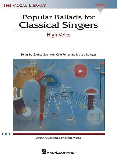 Popular Ballads for Classical Singers The Vocal Library High | Reverb
