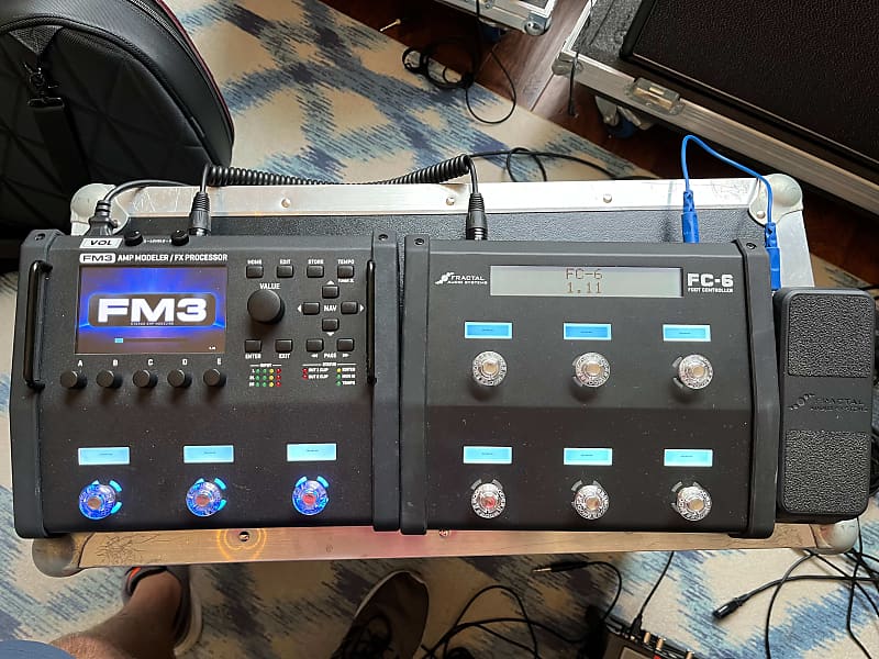 Fractal Audio FM3 with FC6 and Fractal Expression Pedal | Reverb