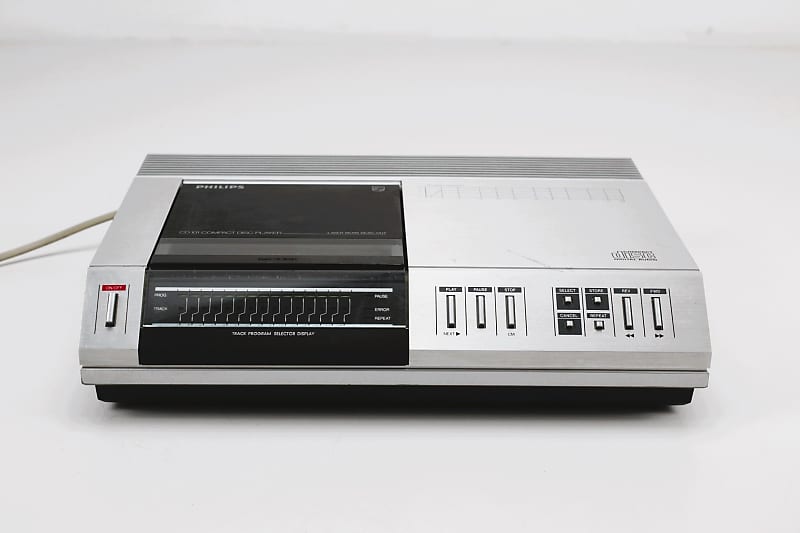 Philips CD - 101 Vintage CD player - Used, anf fully working | Reverb