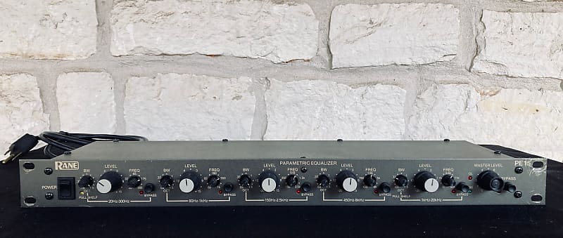 Rane Studio / Live Parametric Equalizer * PE15 SP15 EQ PE SP | Reverb