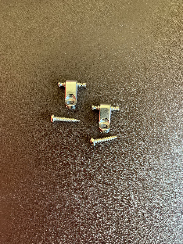 Kaish Set of 2 Silver Guitar String Trees Guitar String | Reverb