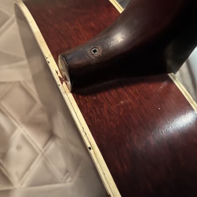 Silvertone Acoustic Project Husk 1950s-60s Burst | Reverb