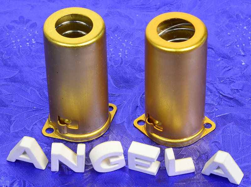 Angela Instruments Golden Yellow Finished Aluminum Medium | Reverb