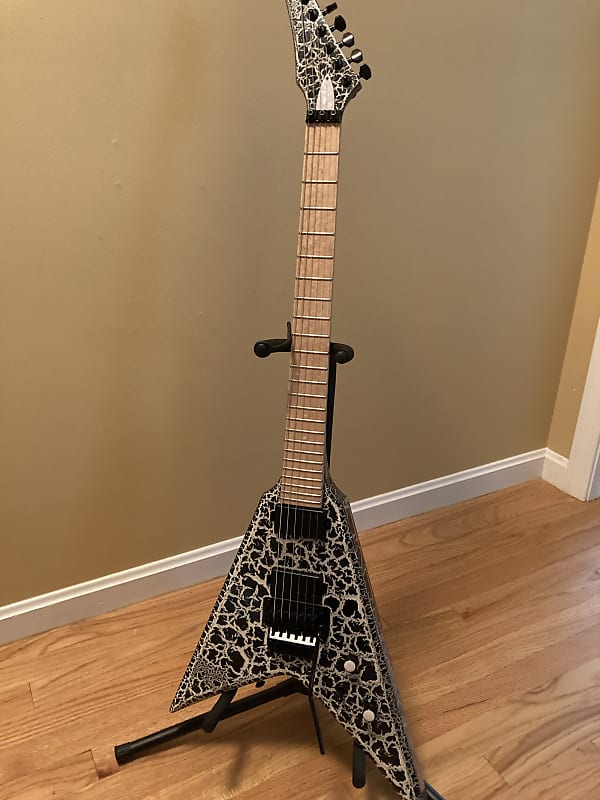 Kiesel Ultra V 2018 Black and white crackle finish | Reverb