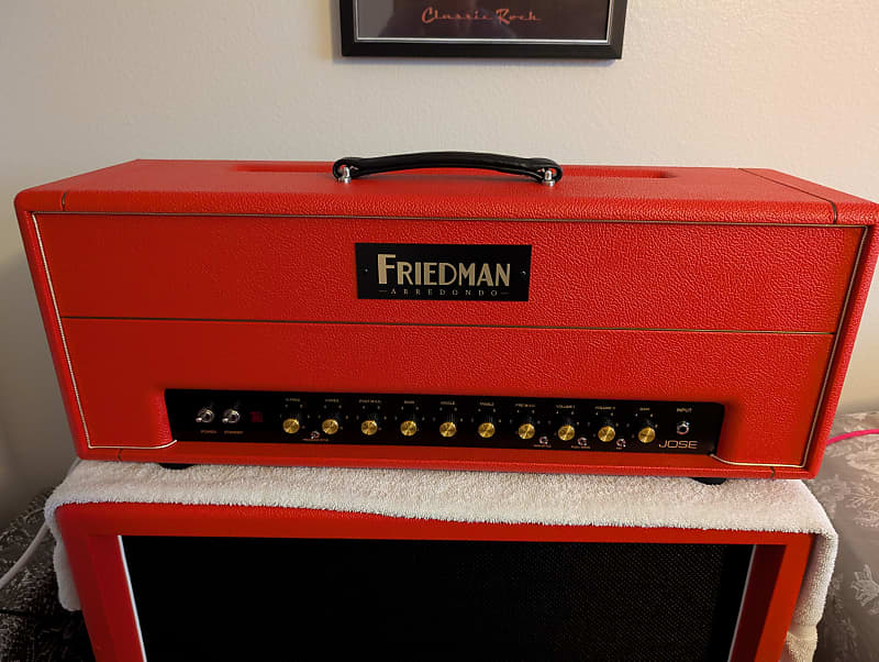 Friedman Jose Arredondo 100w Head 2025 - Red | Reverb