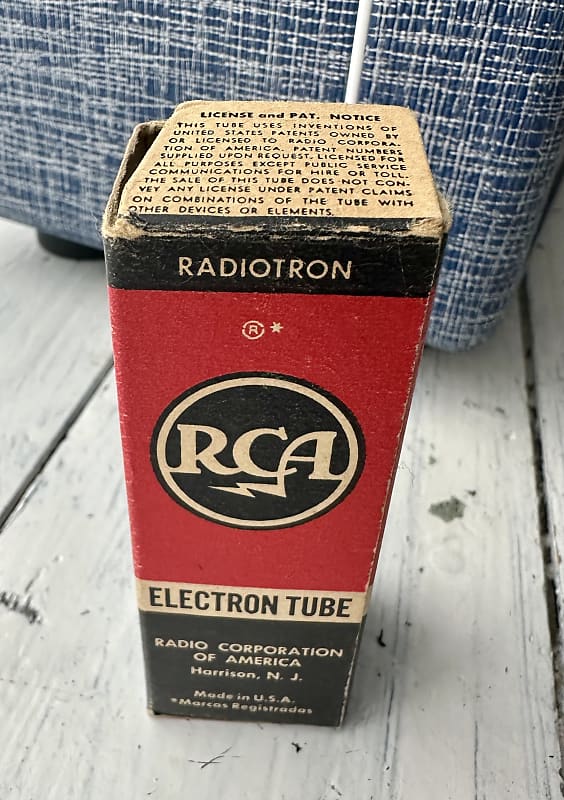 RCA JAN-CRC 6V6GT VT-107-A 60-ies | Reverb