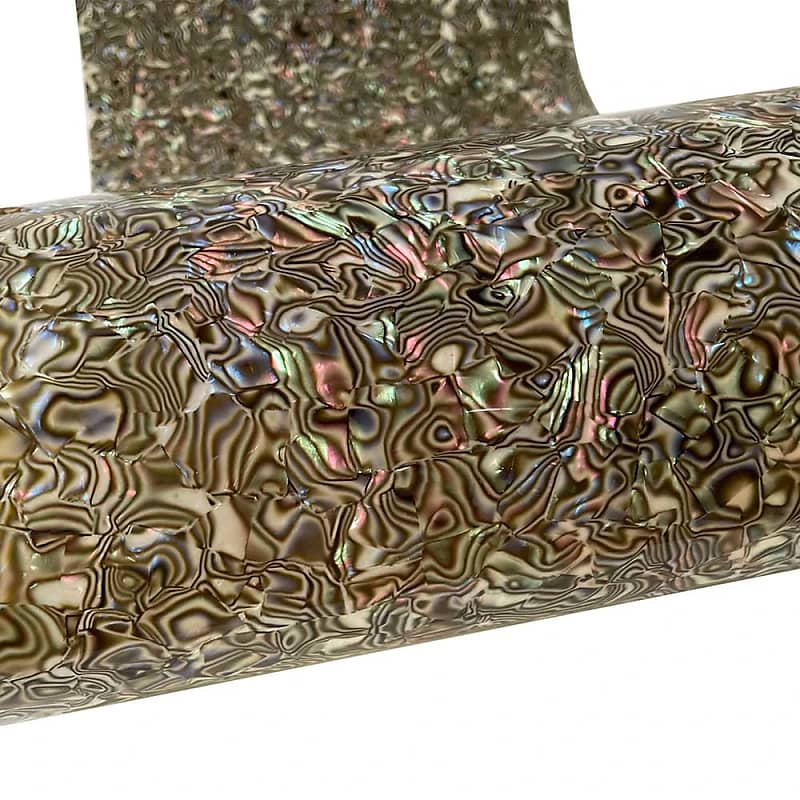 Stuff For Drummers Acetate Drum Wrap -Abalone 2 Full Sheets | Reverb