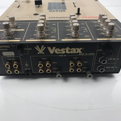 Vestax PMC-05 Pro Q Limited Edition Gold | Reverb