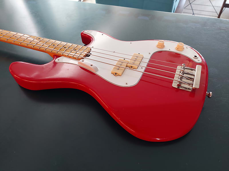 Musima Action Bass 35 1980s - Red | Reverb