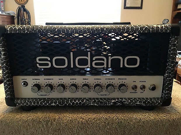 Soldano Hot Rod 25 Tube Guitar Amp Head Mini SLO Boa | Reverb