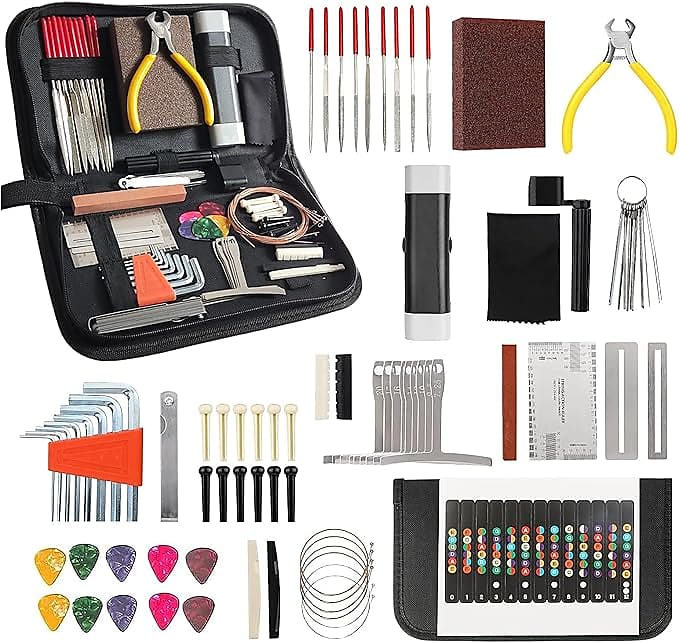 72 PCS Guitar Tool Kit for Set Up, Intonation Adjustment and | Reverb