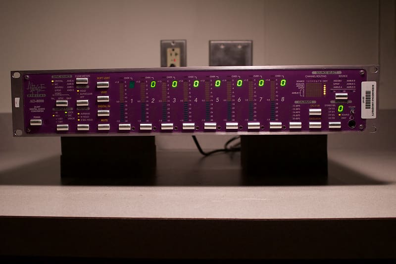 Apogee AD8000 Audio Converter with TDIF 8 Expansion Card, | Reverb