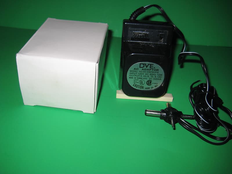 DVE Power Supply AC Adaptor W/ 5 Tips Variable Voltage | Reverb