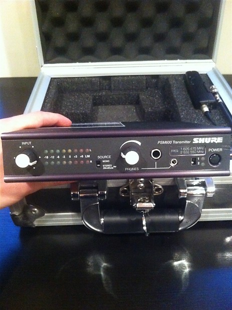 Shure PSM600 In Ear Monitor System (Transmitter + Receiver + | Reverb